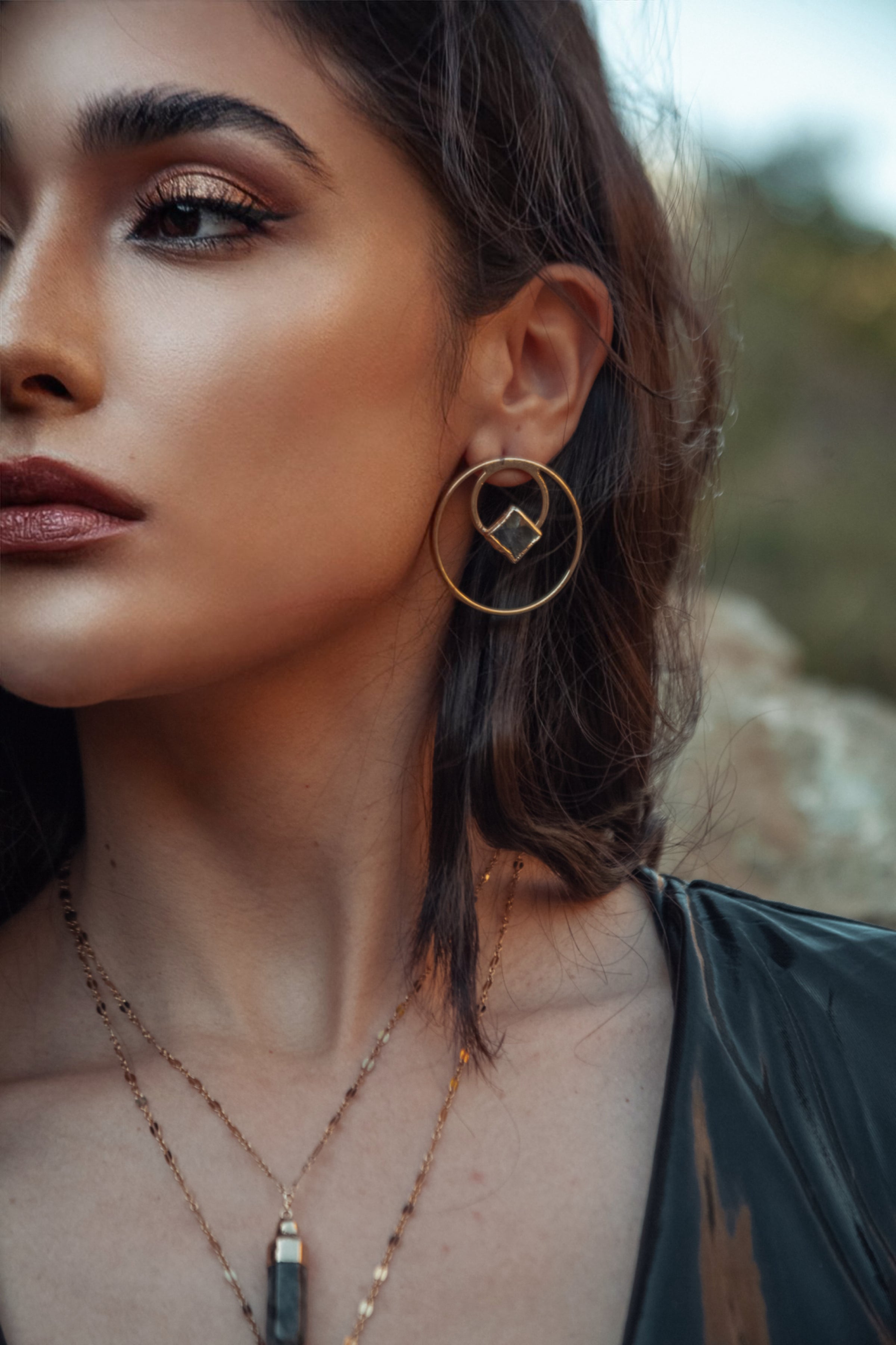 Best lightweight stone earrings studs, ear crawlers around!– Page 4 ...